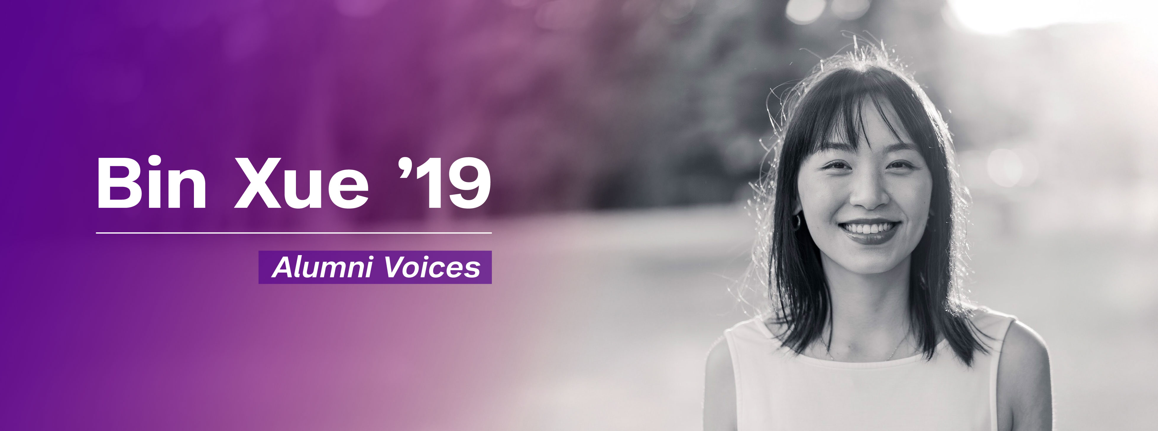 Alumni Voices: Bin Xue ’19 | NYU Shanghai